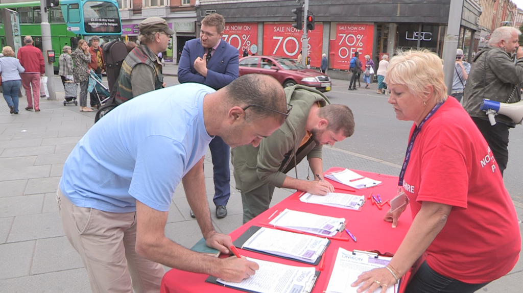 Campaign against PCSO job cuts on Nottingham streets - Notts TV News | The heart of Nottingham ...