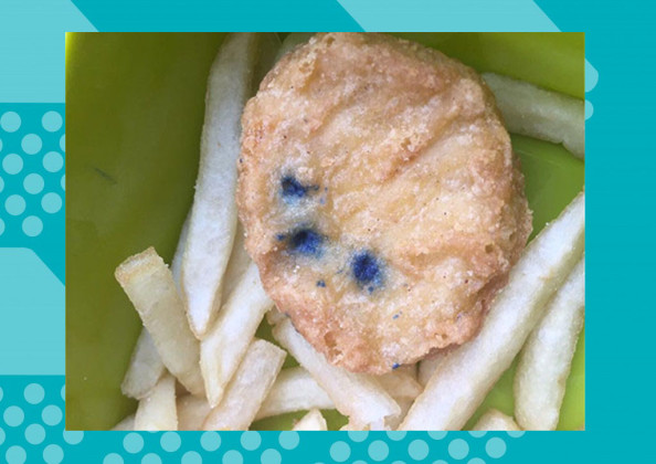 Nottingham mum shocked after son eats blue chicken nugget from McDonald ...