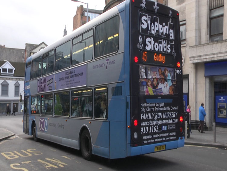 Nottingham City Transport Bus | Notts TV News | The heart of Nottingham ...