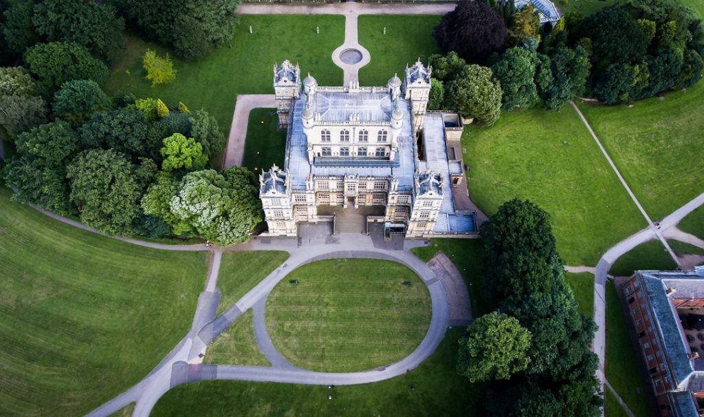 In pictures: New views of Wollaton Hall from the air – Notts TV News ...