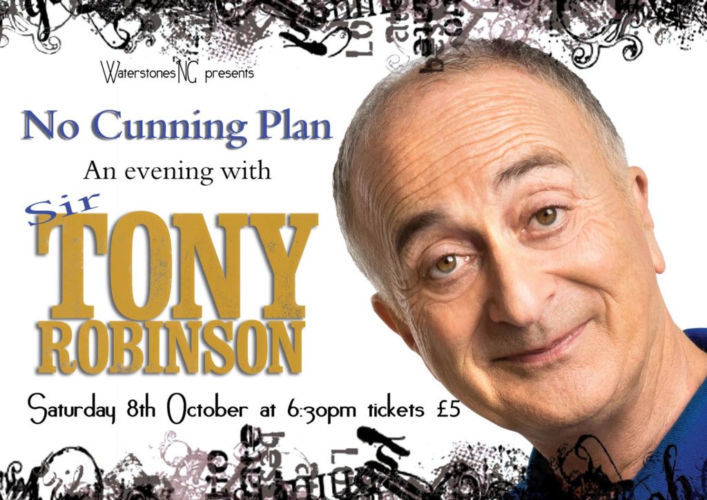 Sir Tony Robinson, aka Baldrick in Blackadder, is coming to Nottingham ...