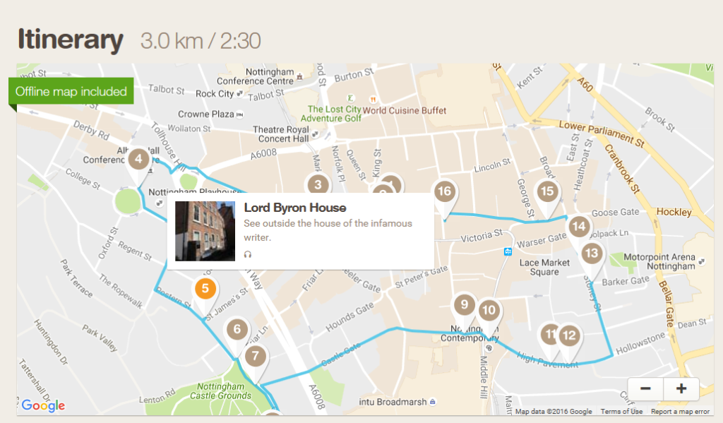 Nottingham launching self-guided walking trail of city tourist ...