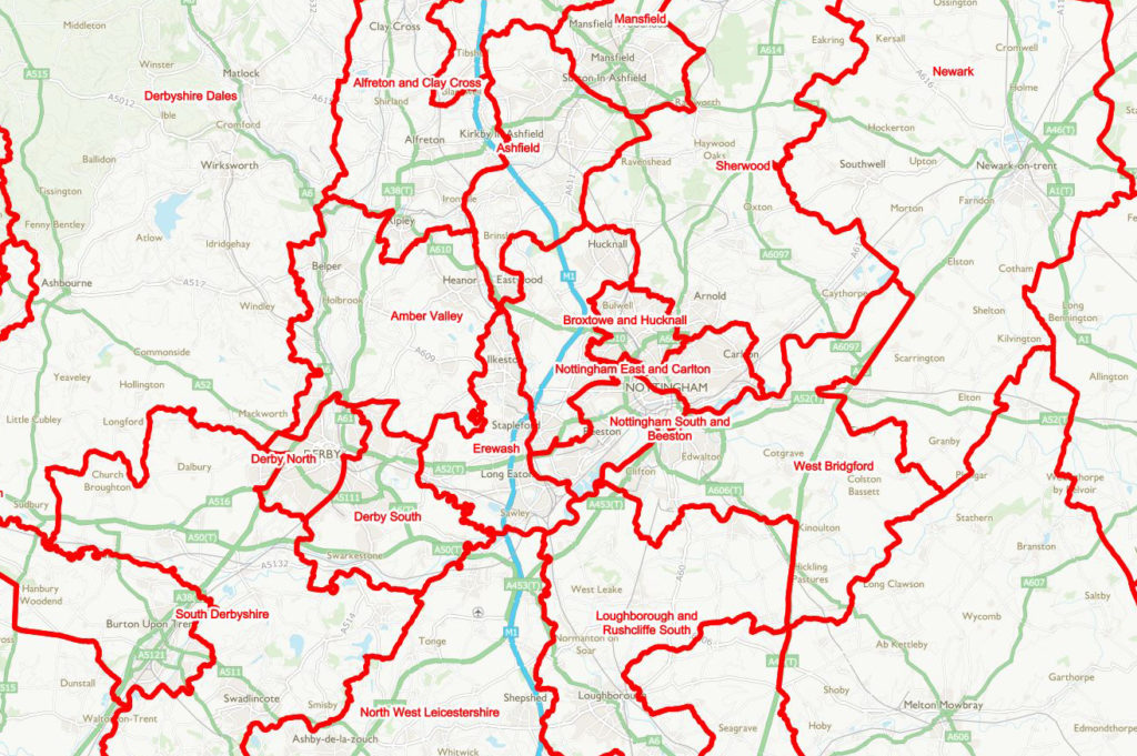 Controversial Notts constituency boundary changes: Is your MP under ...