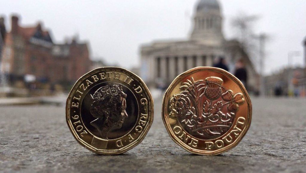 The new £1 coin has already arrived in Nottingham – Notts TV News | The ...