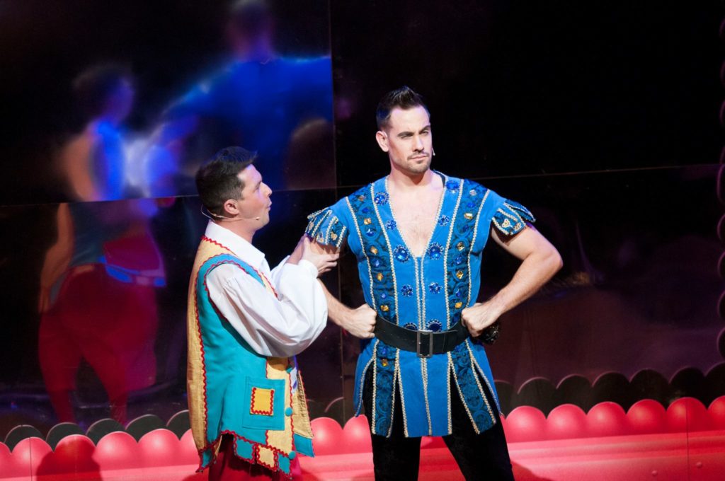 Ben Nickless as Benny Blumenthal with Danny Bayne as Trent - Notts TV ...