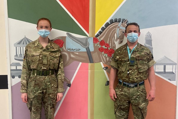 qmc-army-medic-support-pandemic | Notts TV News | The heart of ...