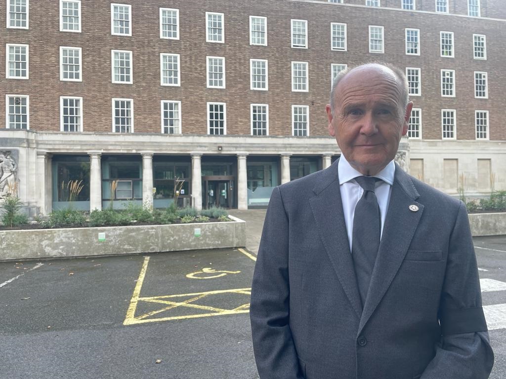 Sir John Peace, Lord-Lieutenant of Nottinghamshire – Notts TV News ...