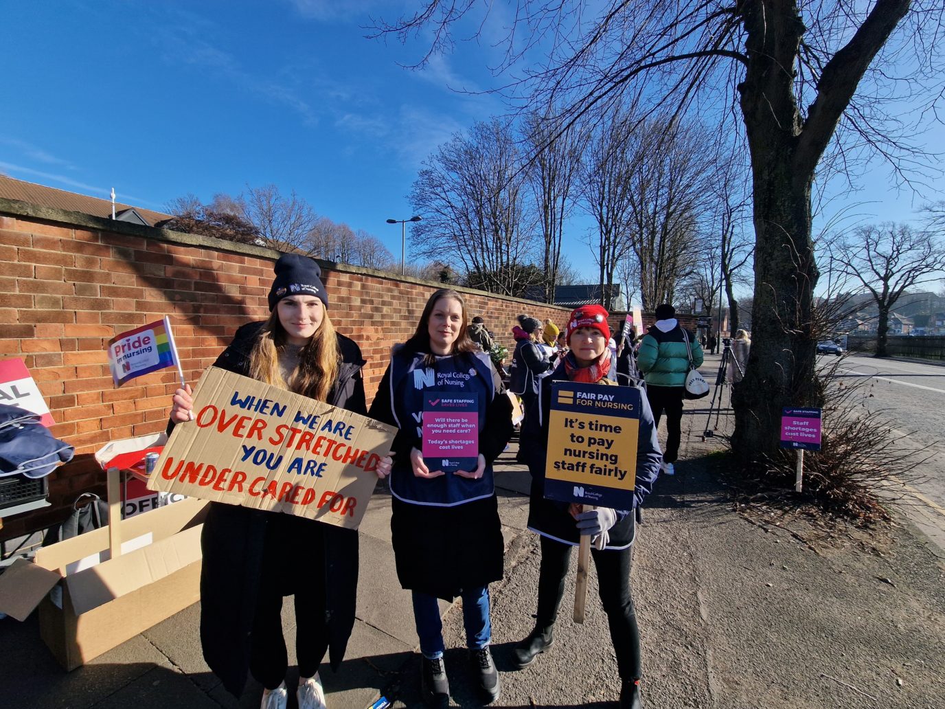 Striking NHS workers say toll on mental health is huge and morale ‘on ...