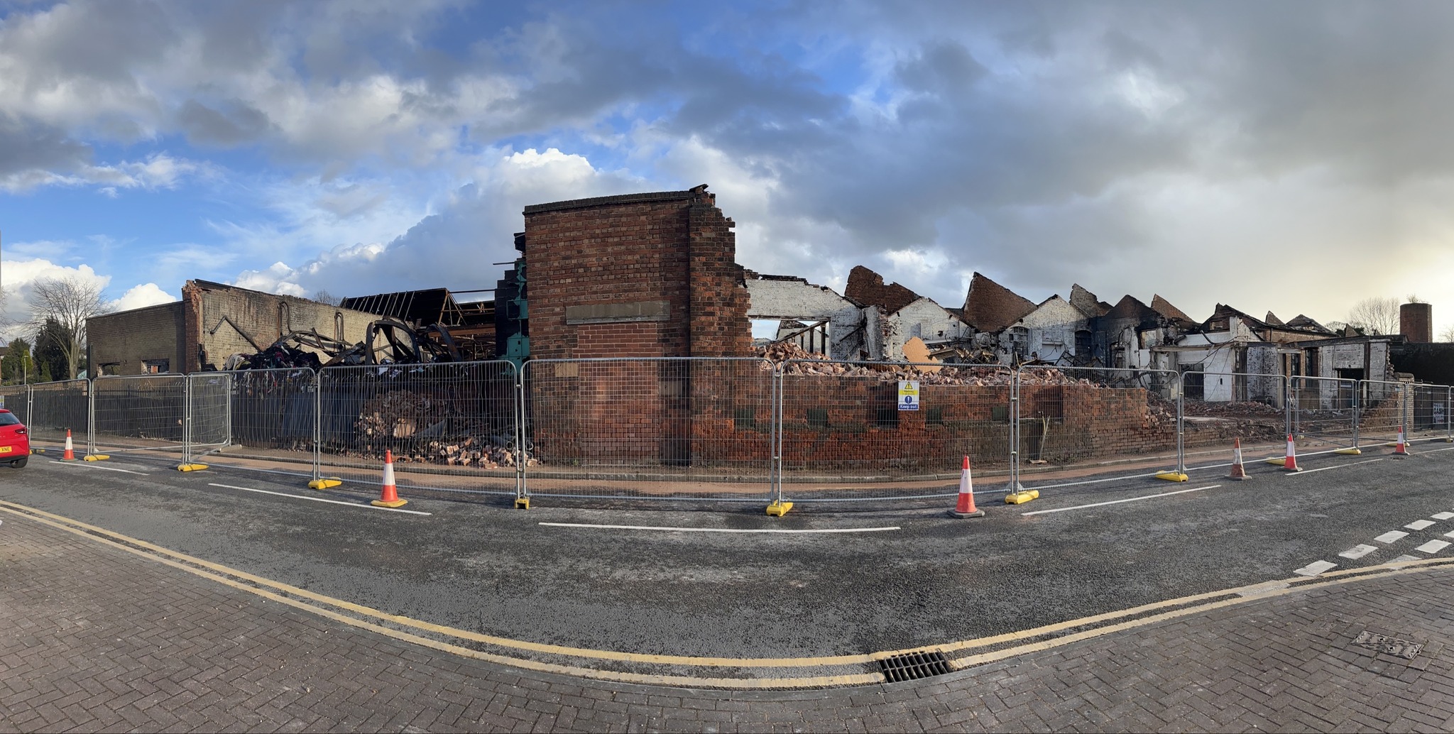 The remnants of the Savanna Rags site following the fire. Credit ...
