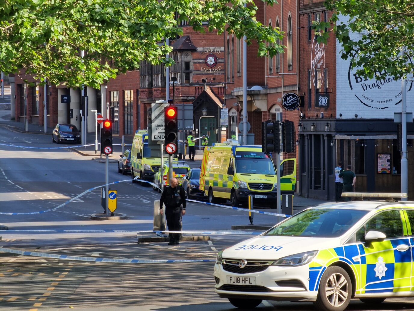 Man charged with three counts of murder following Nottingham attacks ...