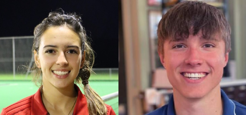 Students Grace Kumar, left and Barnaby Webber, right, both 19, who died ...