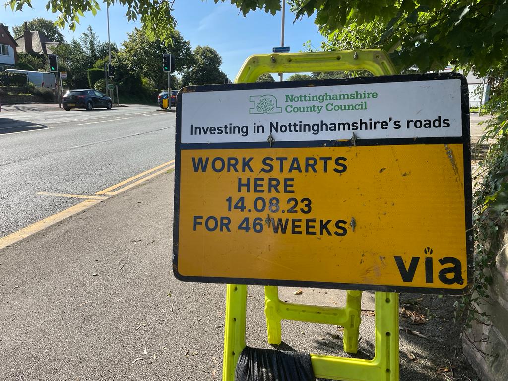 Roadworks near Mansfield college to last for nearly a year for new ...
