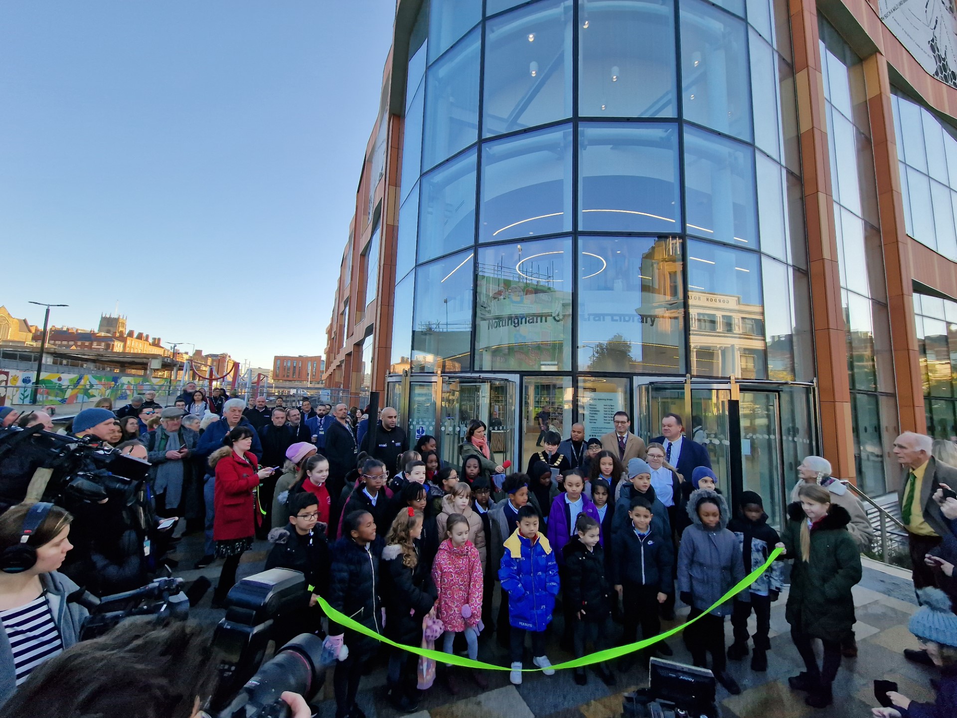 ‘Marvellous’ Nottingham Central Library opens amid turbulent times for ...