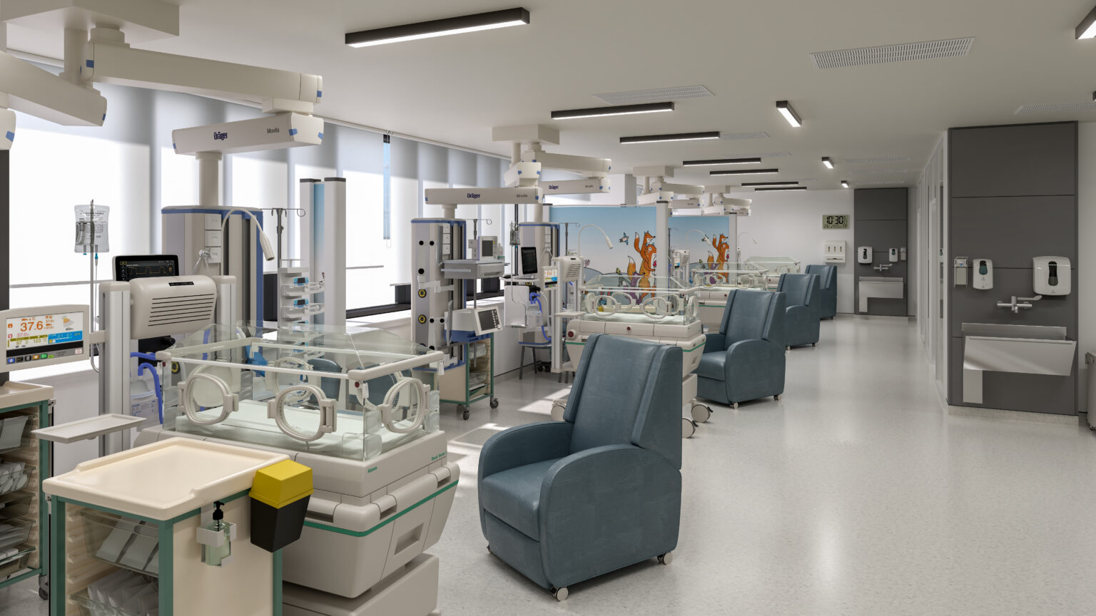 Nottingham neonatal expansion will create 21 extra spaces for poorly ...