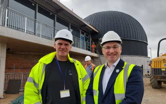 Sherwood Observatory’s new planetarium ‘really important’ for getting ...