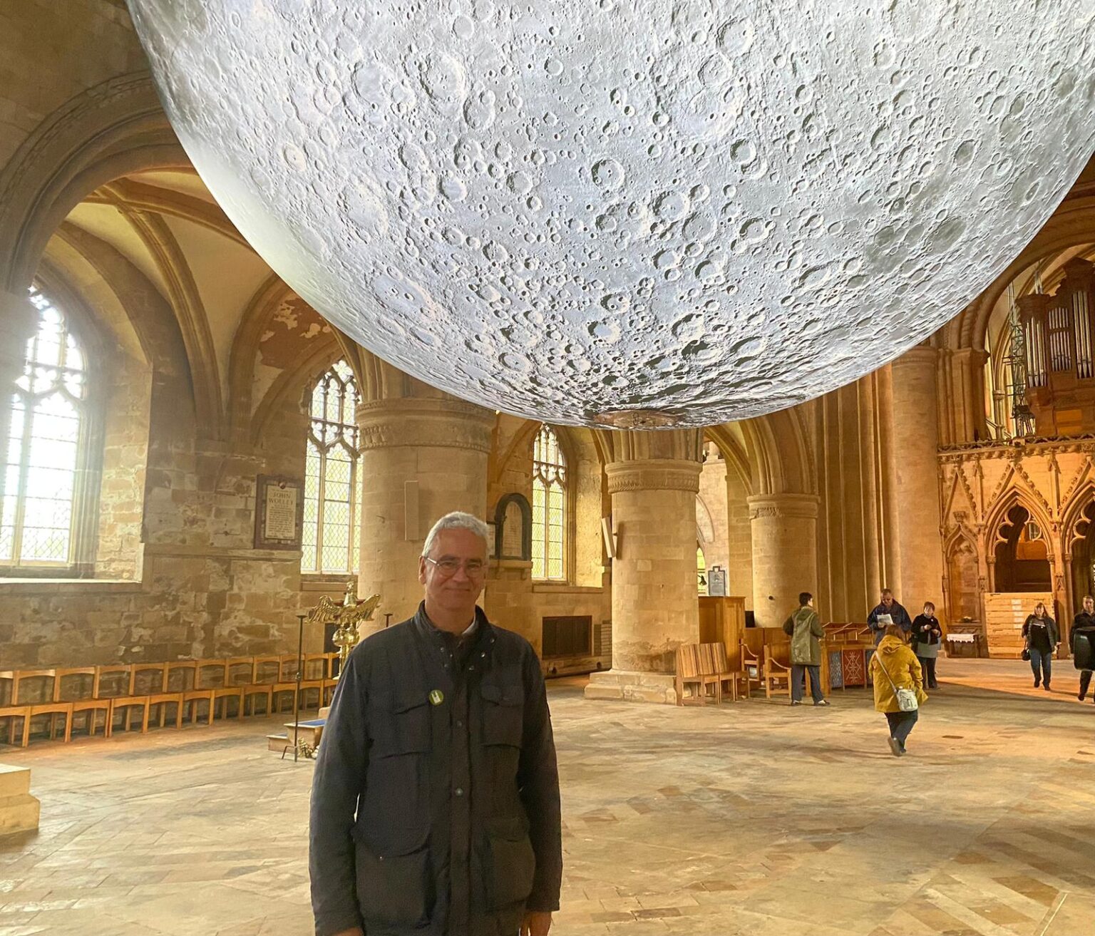 ‘Everyone of every age looks up at the moon’: Giant art display ...