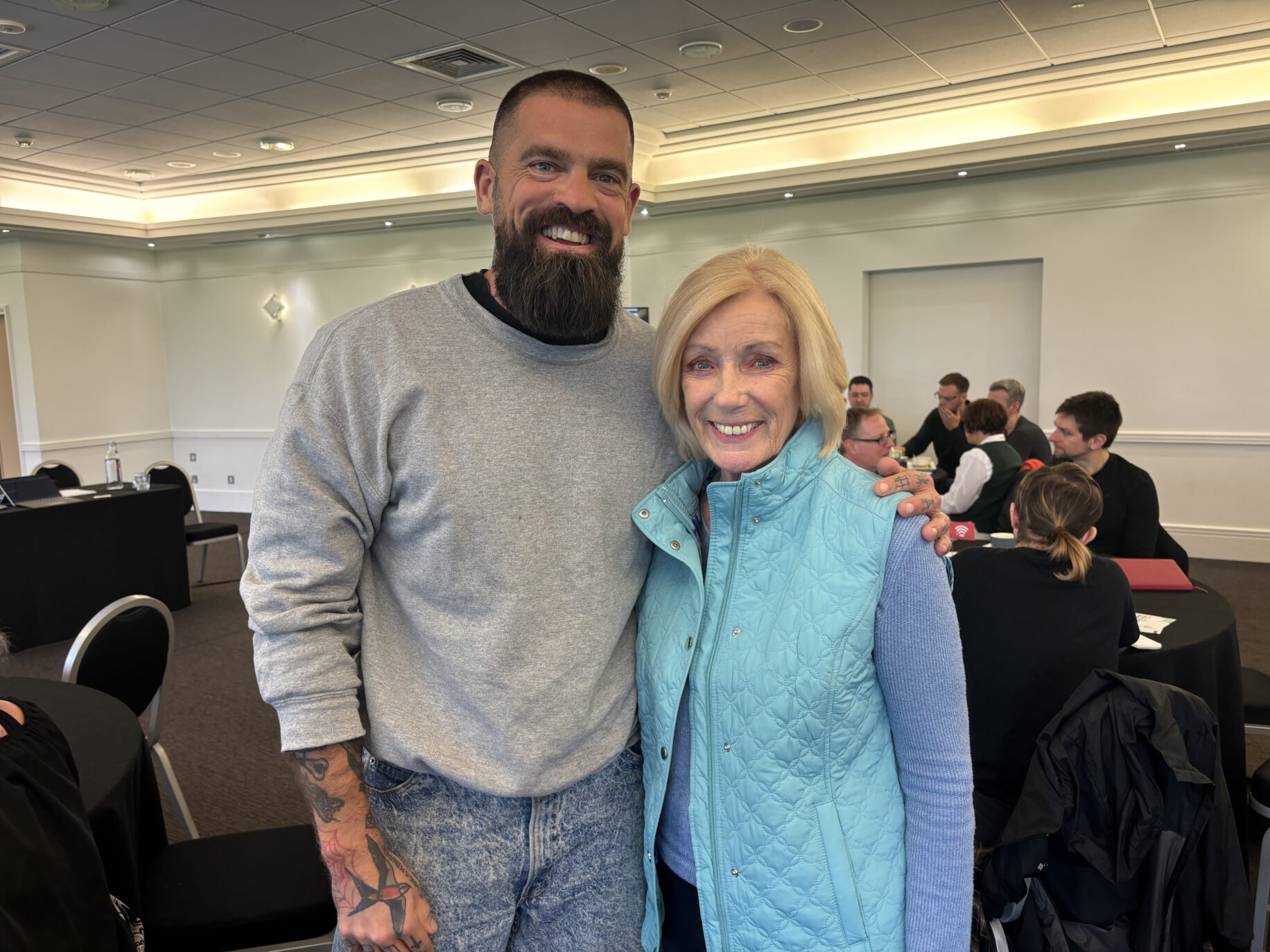 Wife of Notts-born former England footballer Dave Watson supports city ...