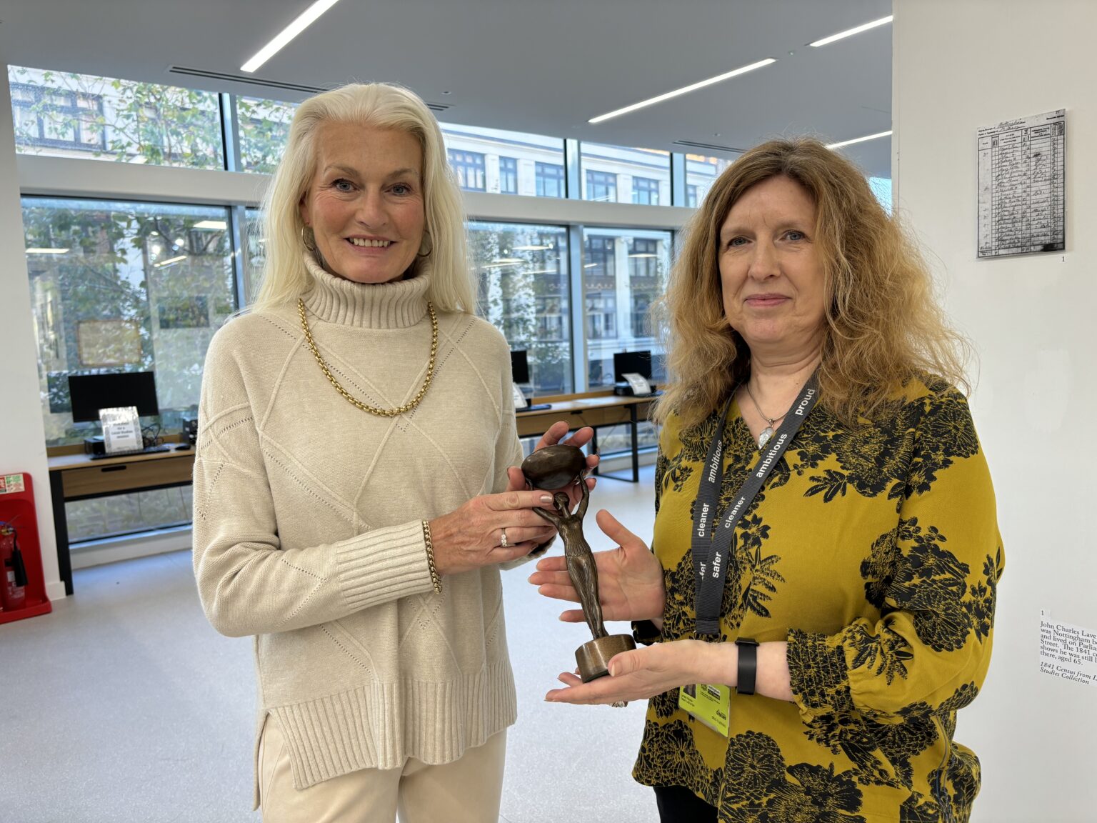 Booker Prize-winning Nottingham author honoured at library 50 years ...