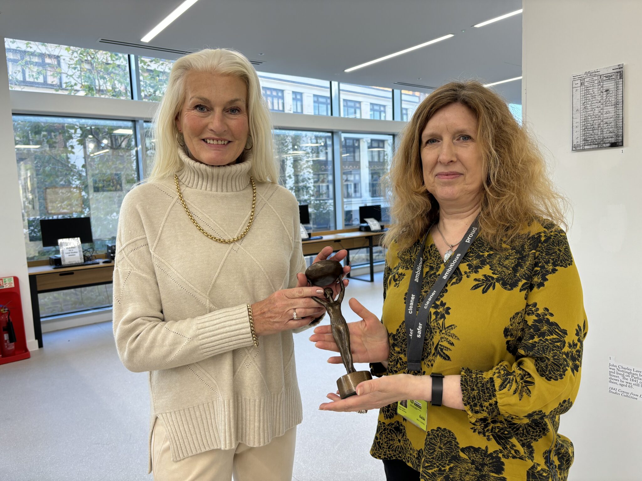 Booker Prize-winning Nottingham author honoured at library 50 years ...