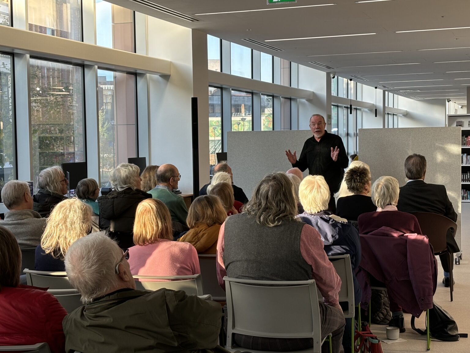 Booker Prize-winning Nottingham author honoured at library 50 years ...